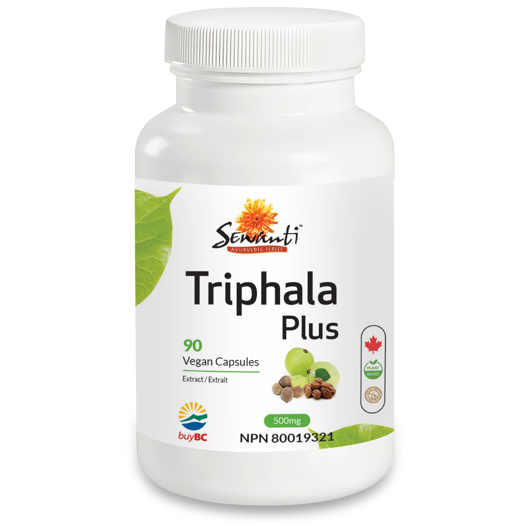 Triphala Plus- Gentle Ayurvedic Colon & Liver Aid (90 Capsules) | Inner ...